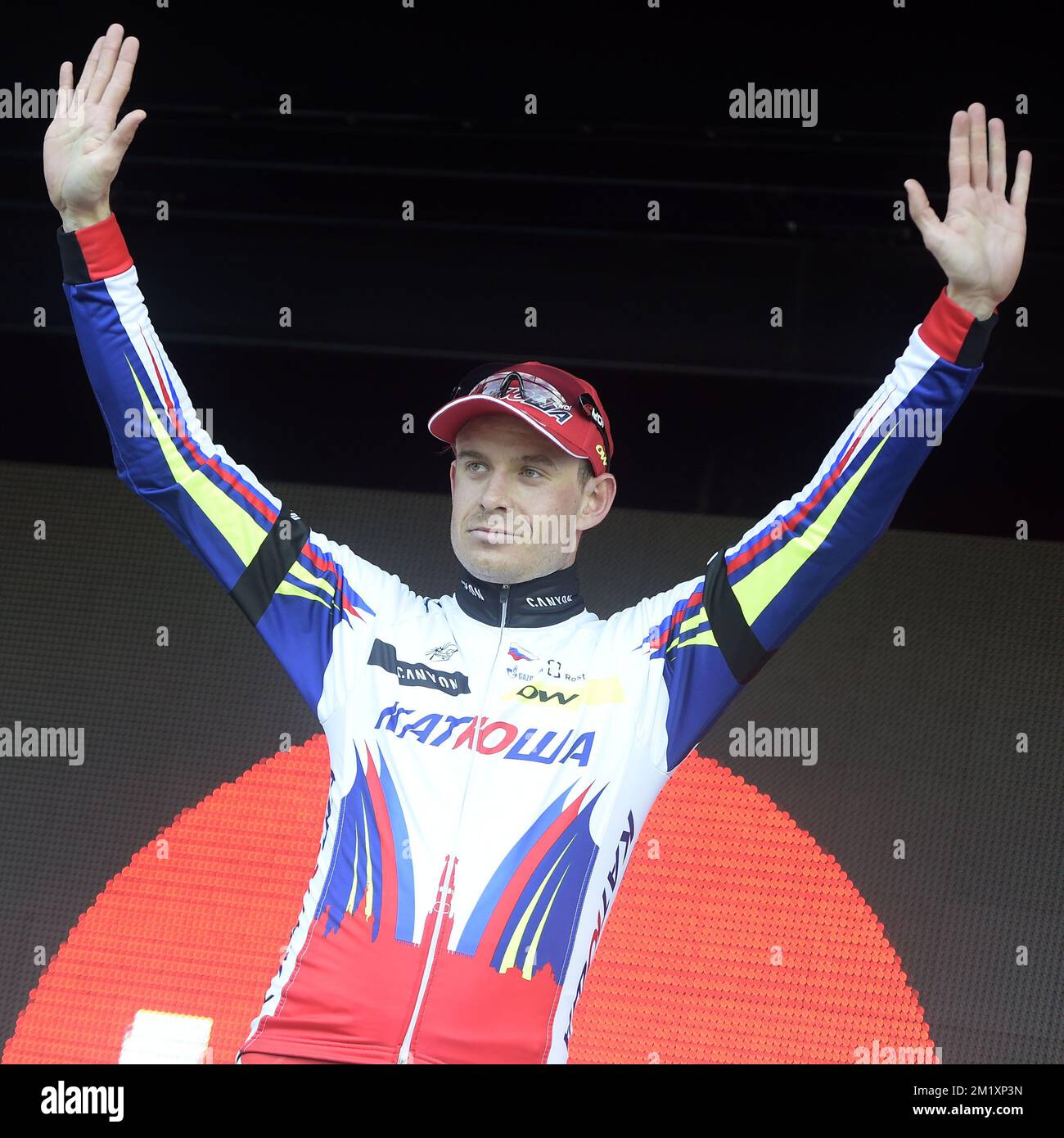 Norwegian Alexander Kristoff of Team Katusha pictured after the third ...