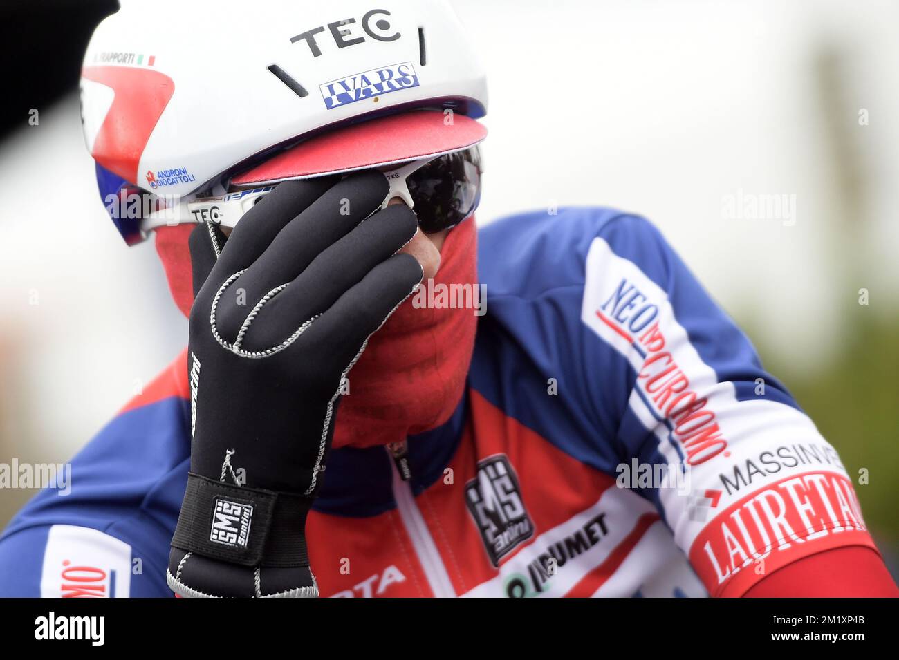 Italian Marco Frapporti of of Androni Giocattoli pictured before the ...