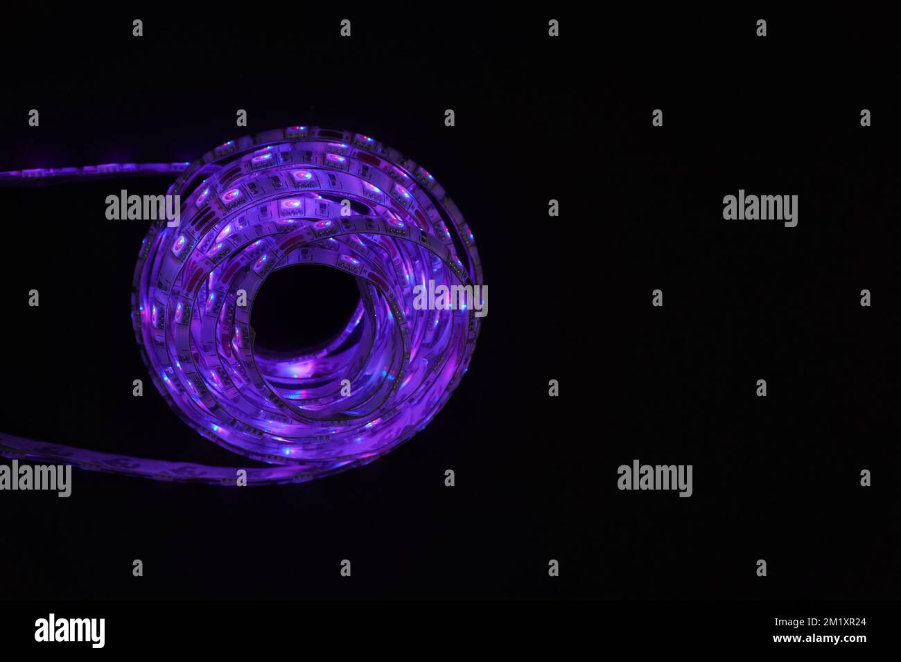 led strip in color light roll Stock Photo - Alamy