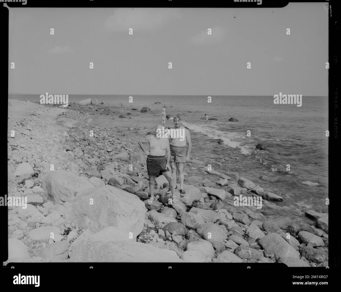 Bob Ristuccia and family. [Leon Abdalian] , Photographers, Beaches ...