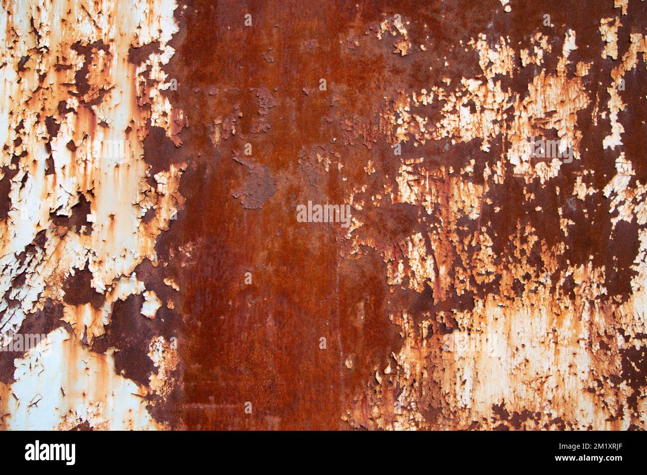 iron plate painted with rust Stock Photo - Alamy
