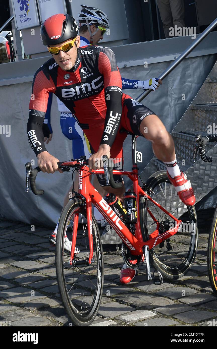 Luxembourg's Jempy Drucker of BMC Racing Team pictured at the start of ...