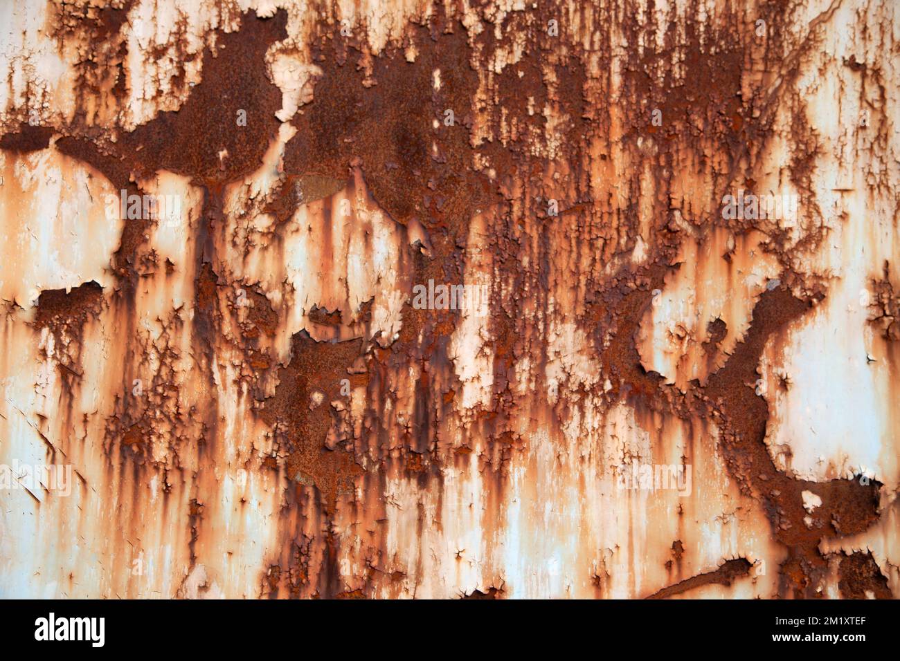iron plate painted with rust Stock Photo - Alamy
