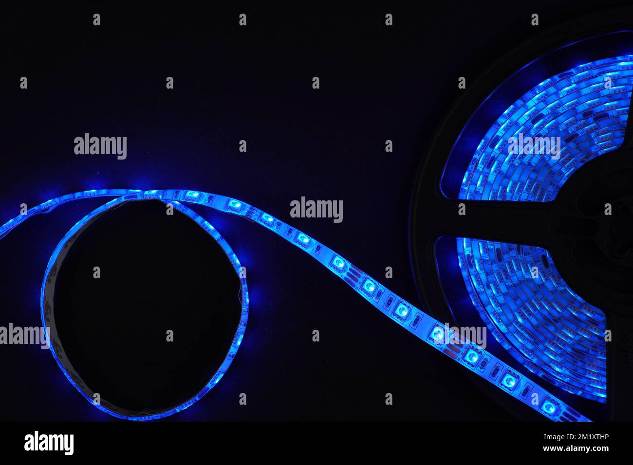 led strip in color light roll Stock Photo - Alamy