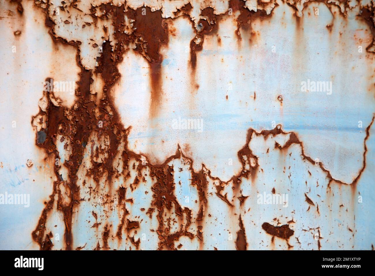 iron plate painted with rust Stock Photo - Alamy