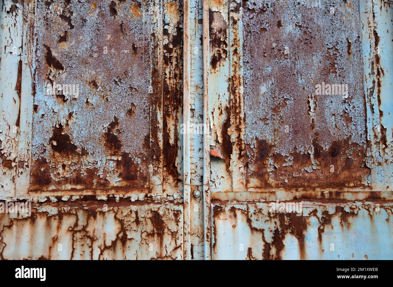 iron plate painted with rust Stock Photo - Alamy