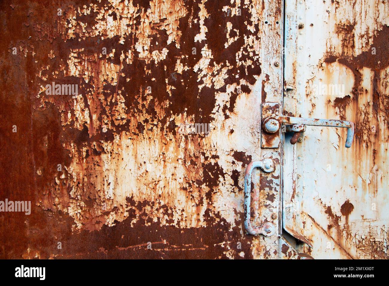 iron plate painted with rust Stock Photo - Alamy