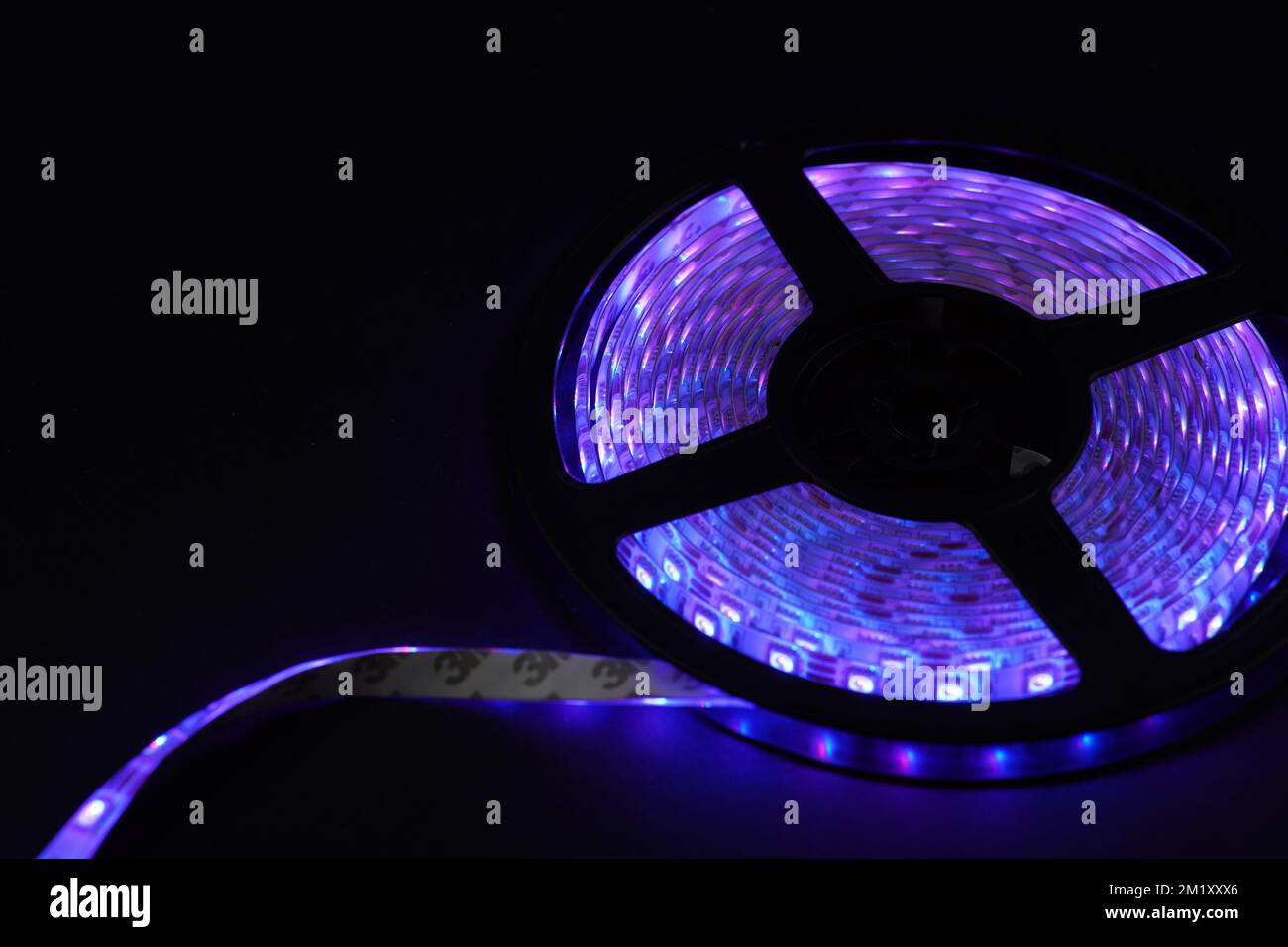 led strip in color light roll Stock Photo - Alamy