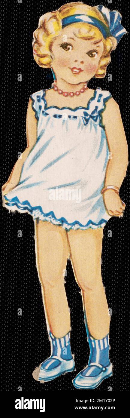 Bonny paper doll , Shoes, Bloomers, Headbands Headgear. Phyllis Tyler ...