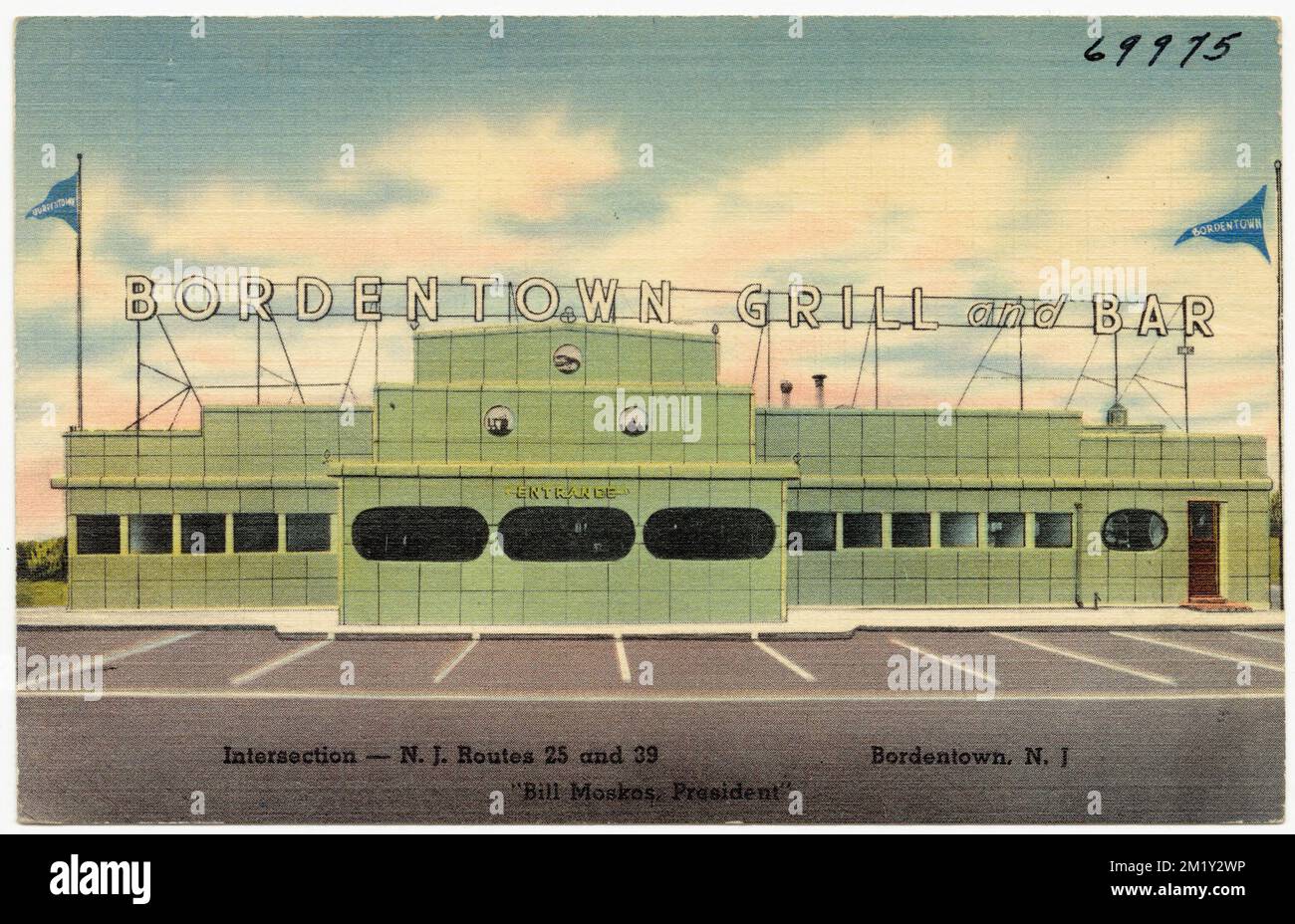 Bordentown Grill and Bar, intersection -- N. J. Routes 25 and 39 ...