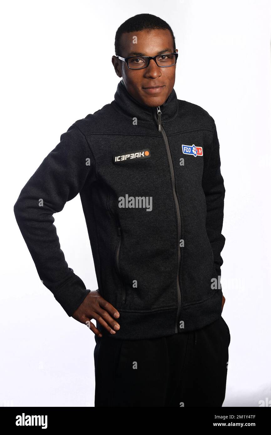 20150526 - BORNEM, BELGIUM: French Lorrenzo Manzin of FDJ pictured ...