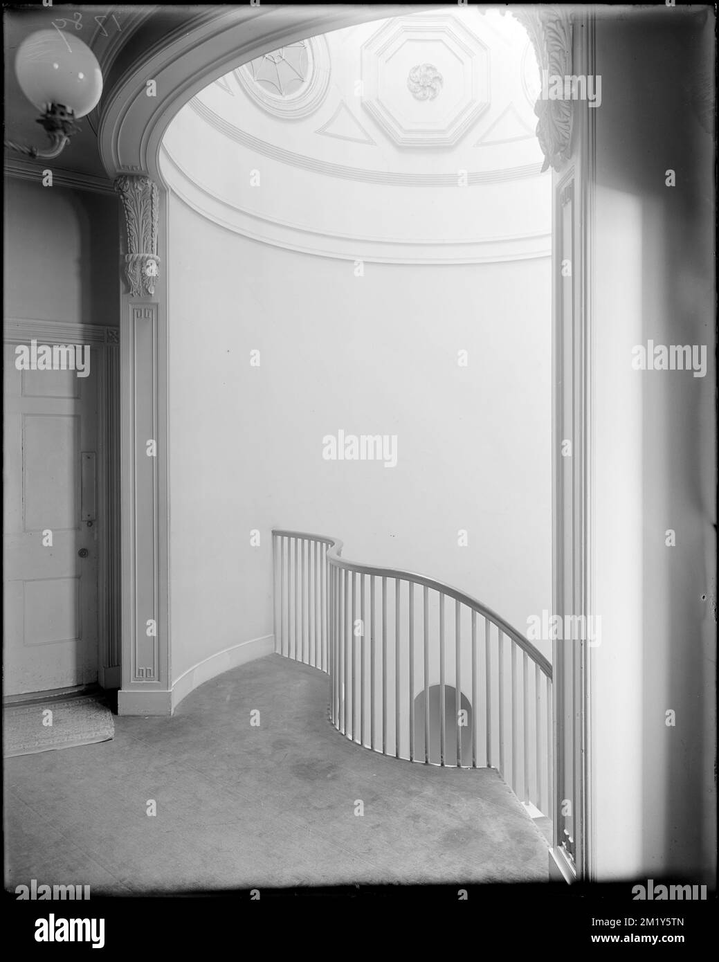 Boston, 40 Beacon Street, front hall, Daniel P. Parker house , Houses ...