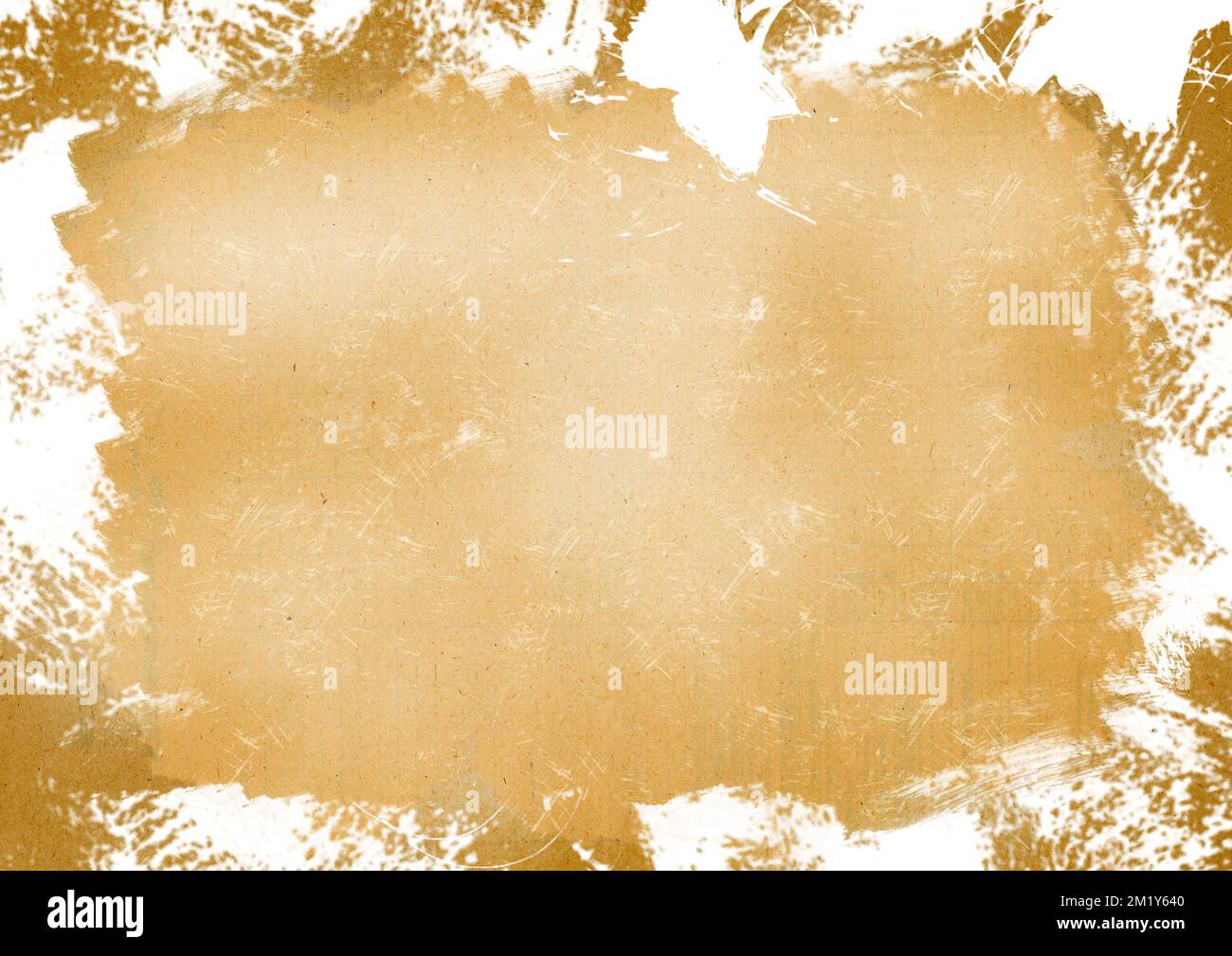 Texture of old yellow paper with scratches and scuffs. Parchment. retro ...