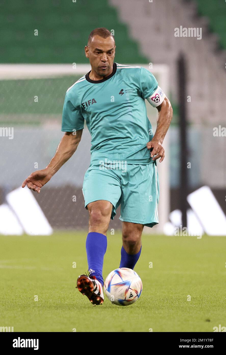 Doha, Qatar - December 12, 2022, Cafu of Brazil during a football match ...