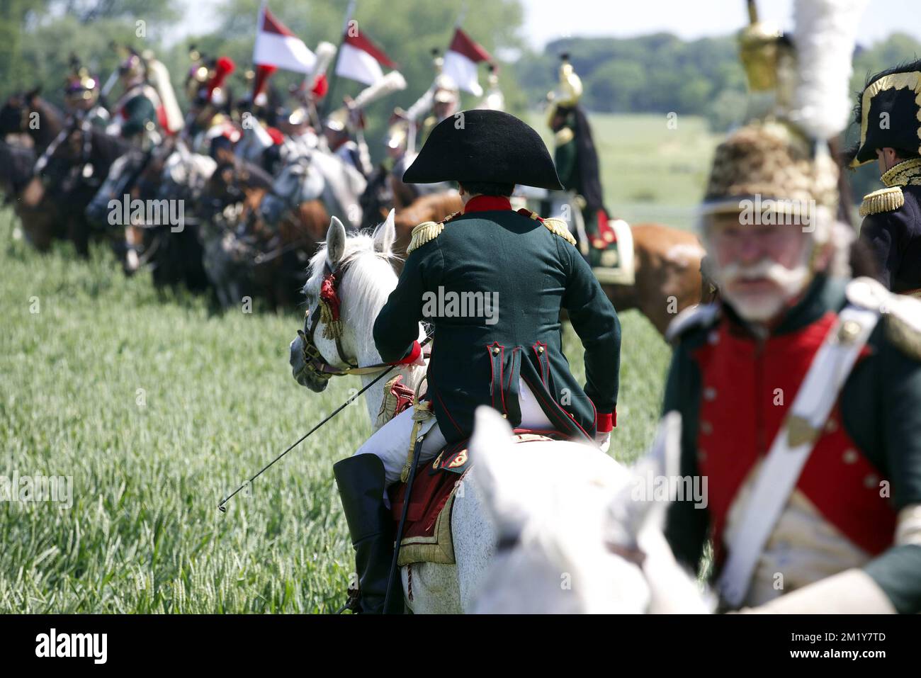 Napoléon à la bataille de waterloo hi-res stock photography and images ...