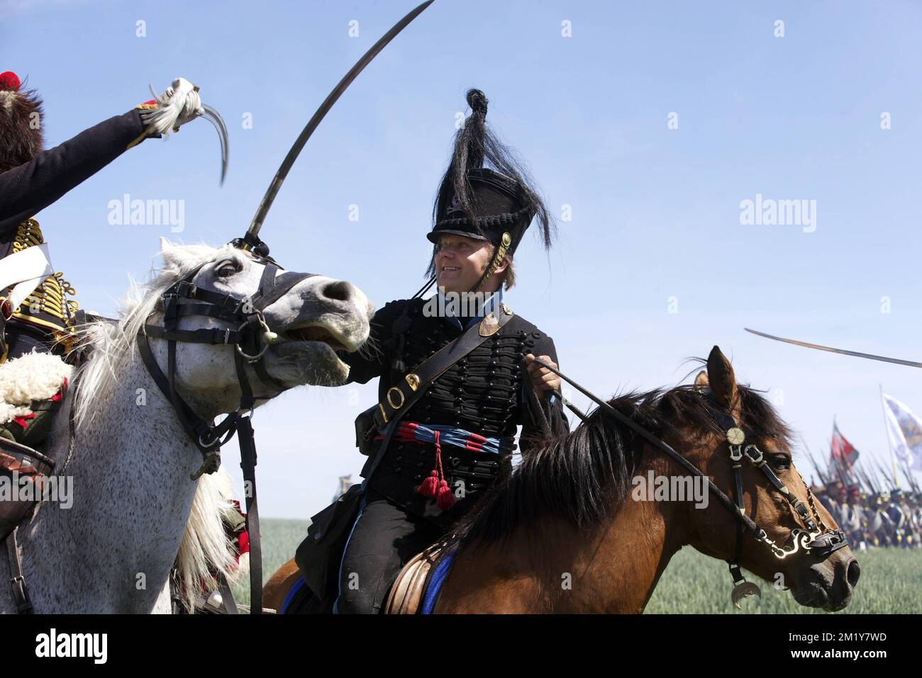 Napoléon à la bataille de waterloo hi-res stock photography and images ...