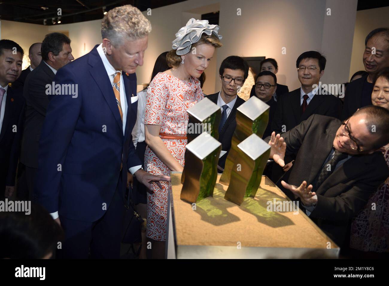 20150622 - WUHAN, CHINA: Federal State Secretary Pieter De Crem and ...