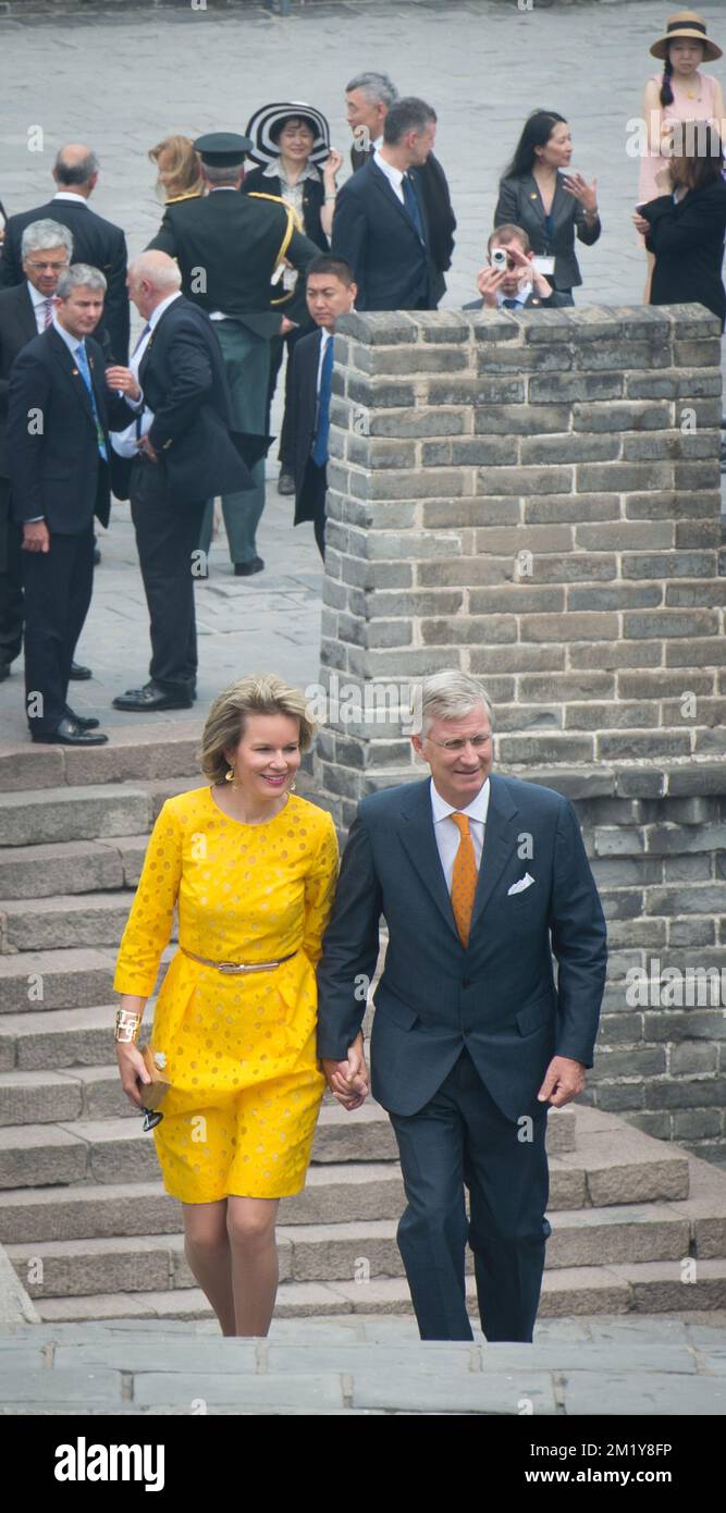 20150623 - BEIJING, CHINA: King Philippe - Filip and Queen Mathilde of ...