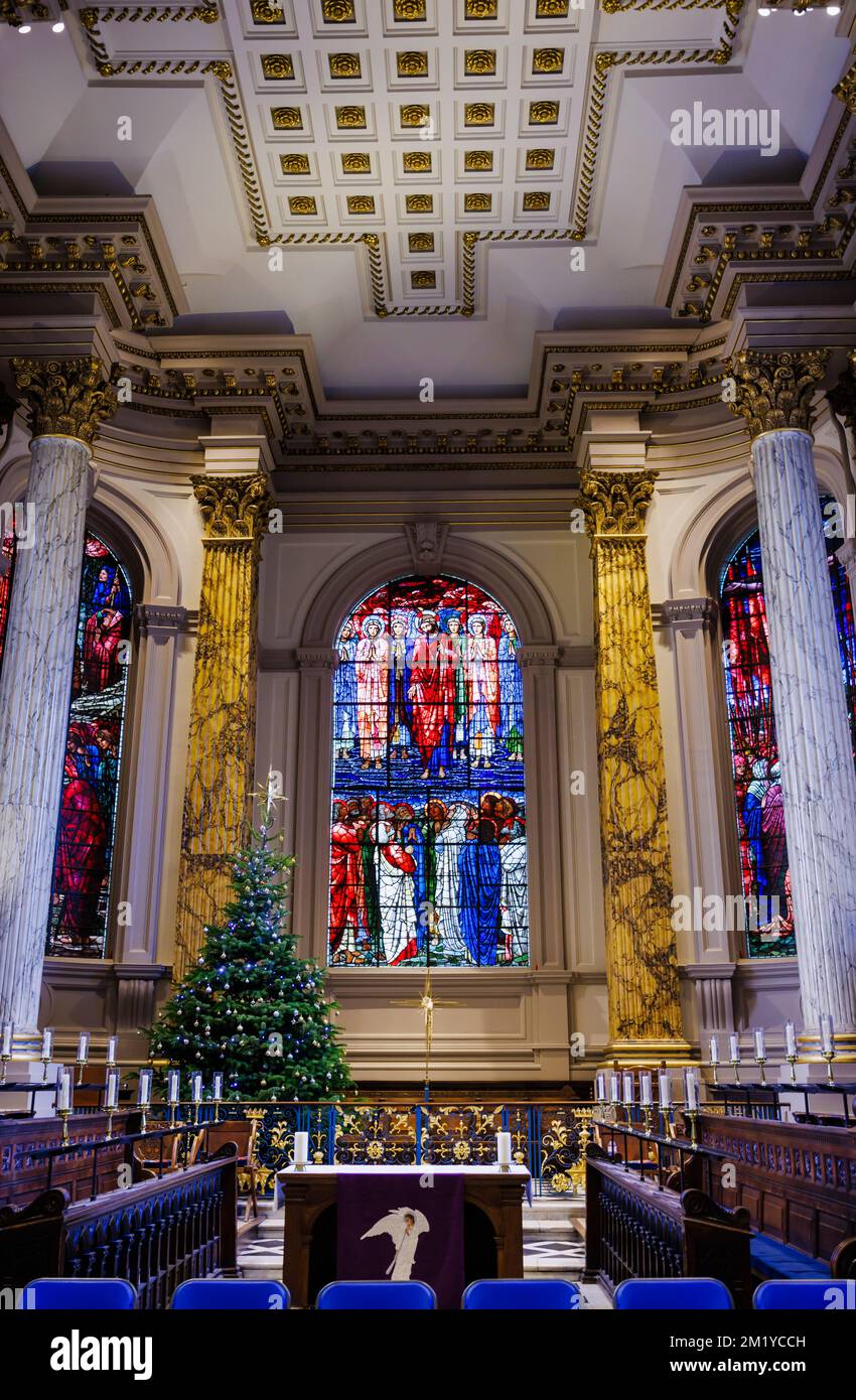 Interior of St Philip's Cathedral, Colmore Row, Birmingham, West ...