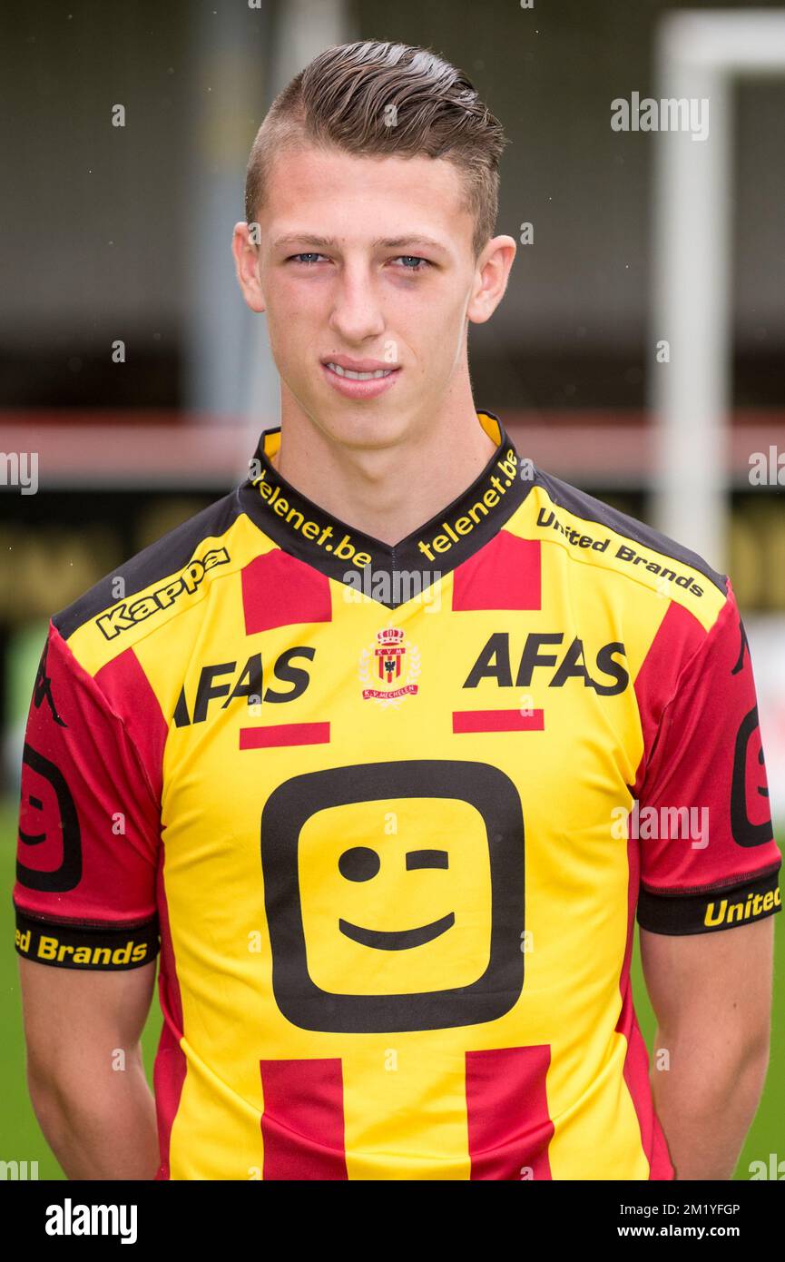 Mechelen's Jordy Peffer pictured during the 2015-2016 season photo ...