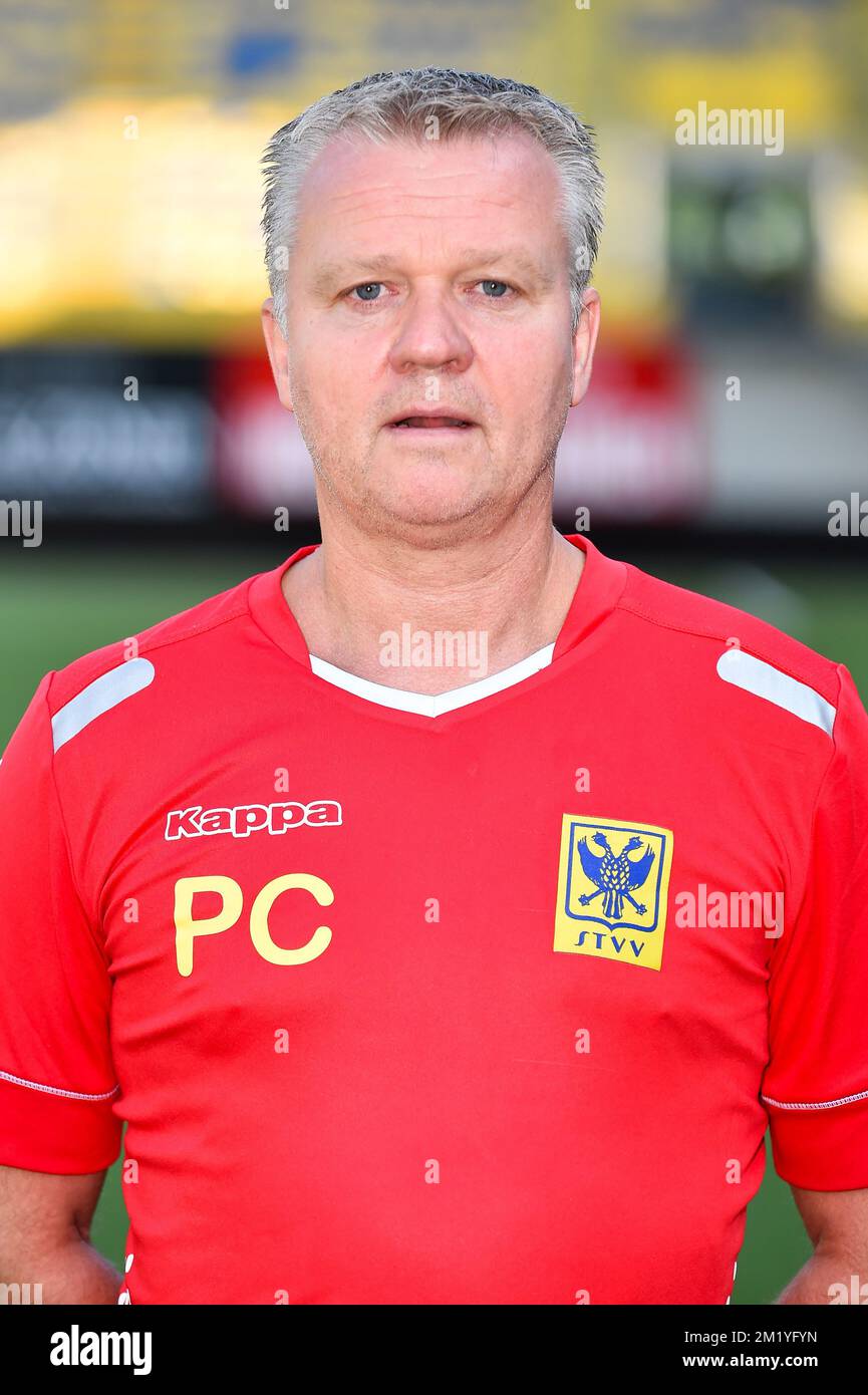 STVV's soigneur Patrick Camps poses for the photographer during the ...