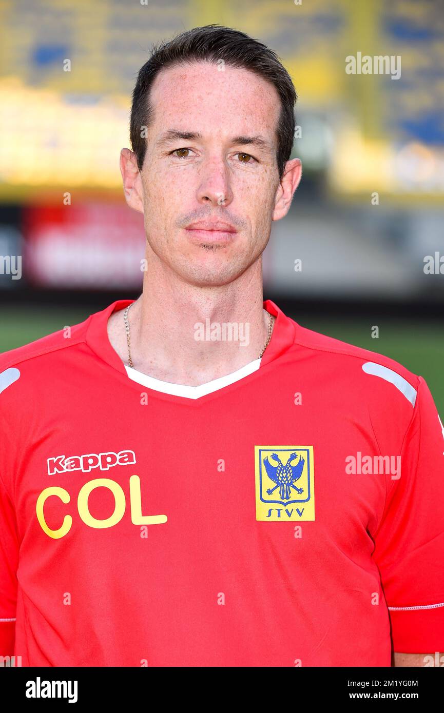 STVV's assistant coach Chris O'Loughlin poses for the photographer ...