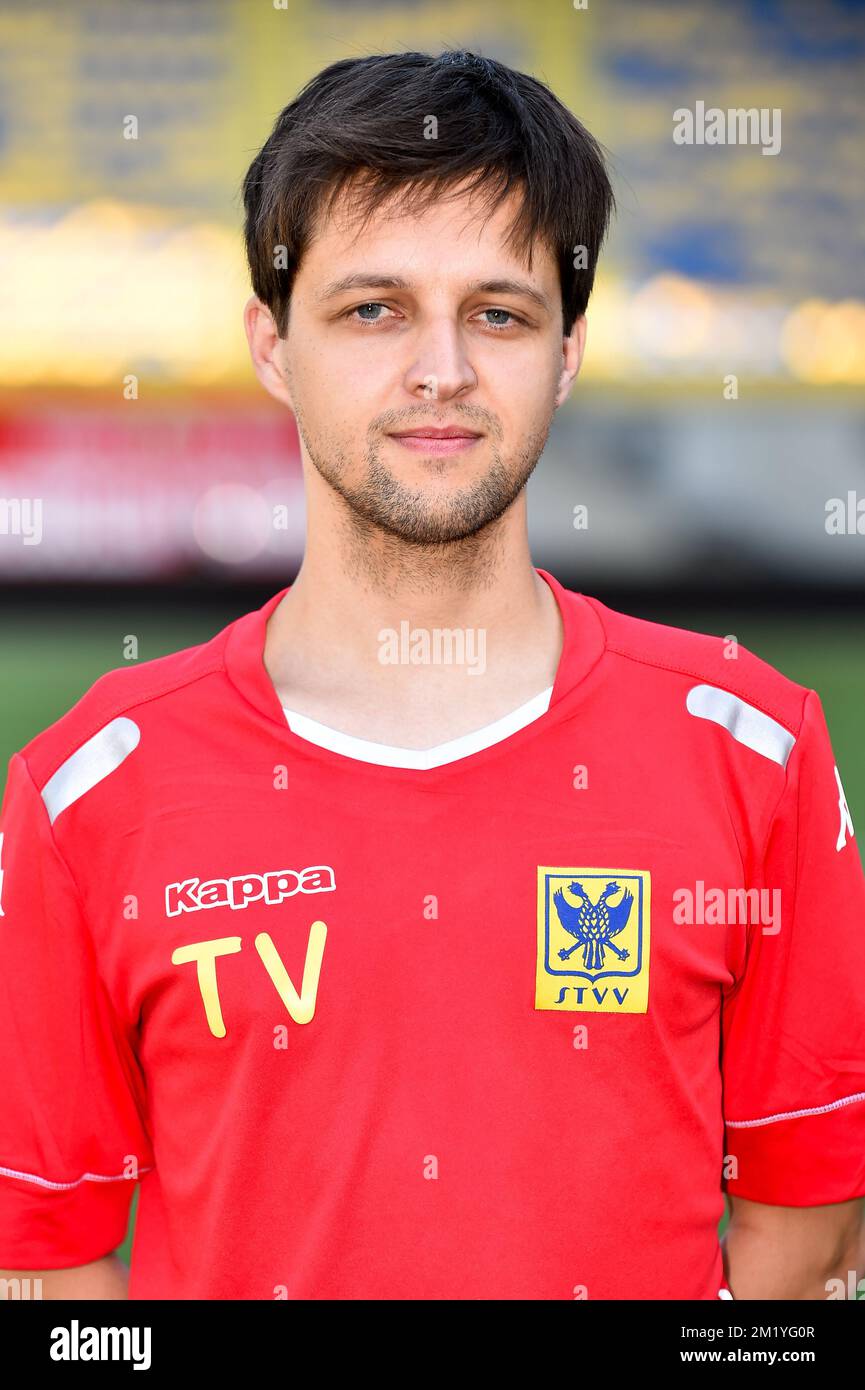 STVV's physiotherapist Tim Vollon poses for the photographer during the ...
