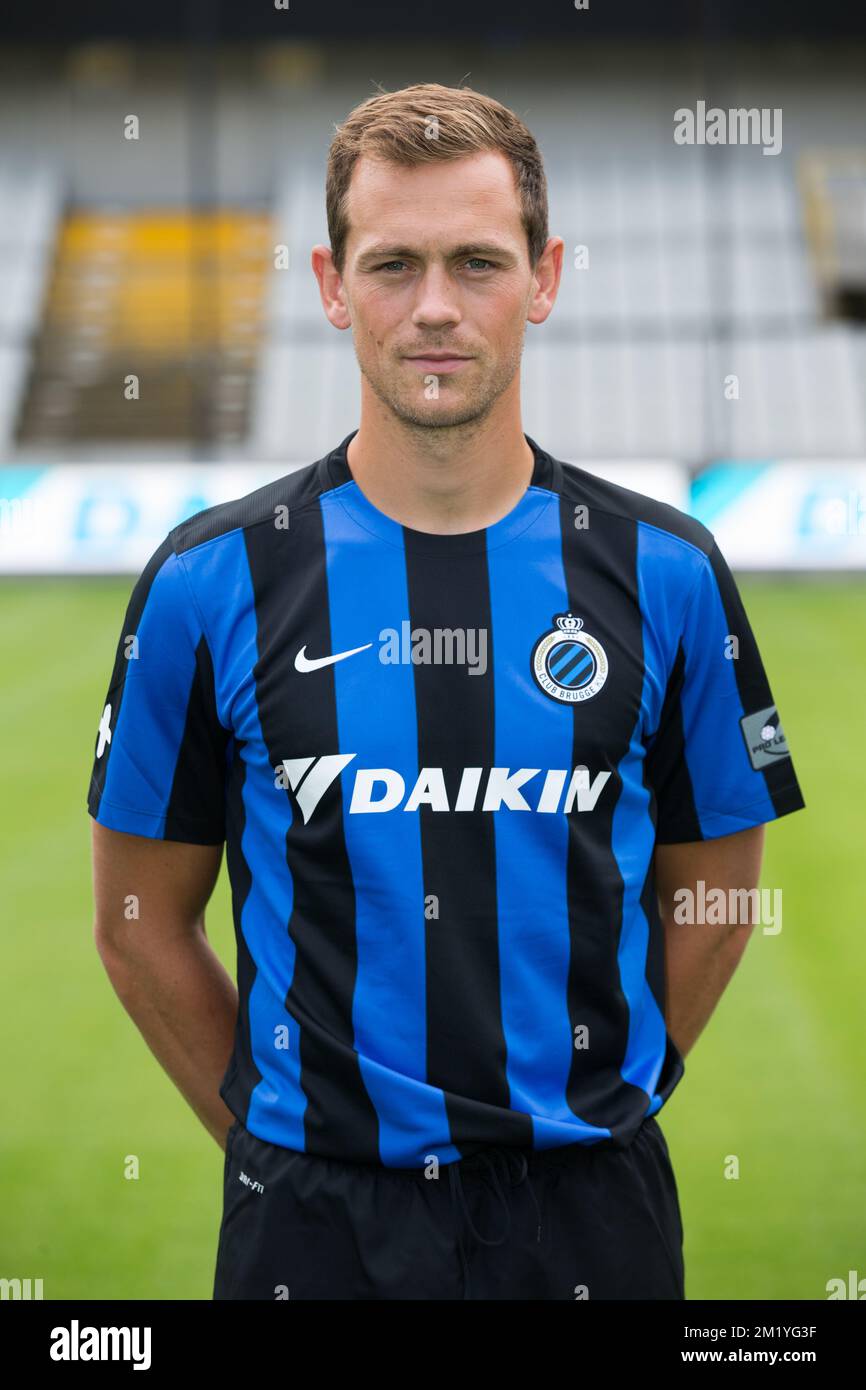Club's Tom De Sutter poses for the photographer during the 2015-2016 ...