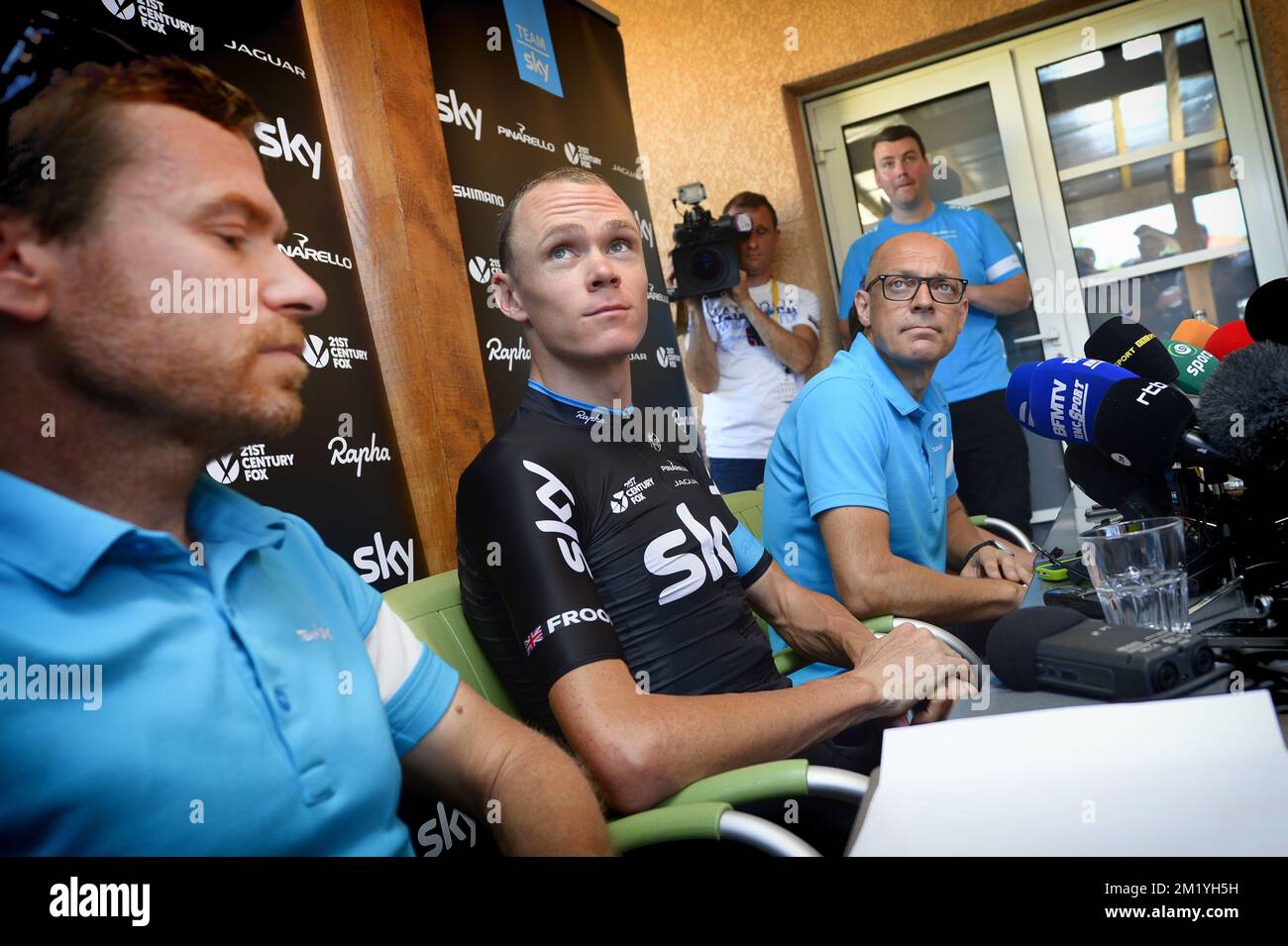 Tim Kerrison, Head of Athlete Performance of Team Sky, British Chris ...