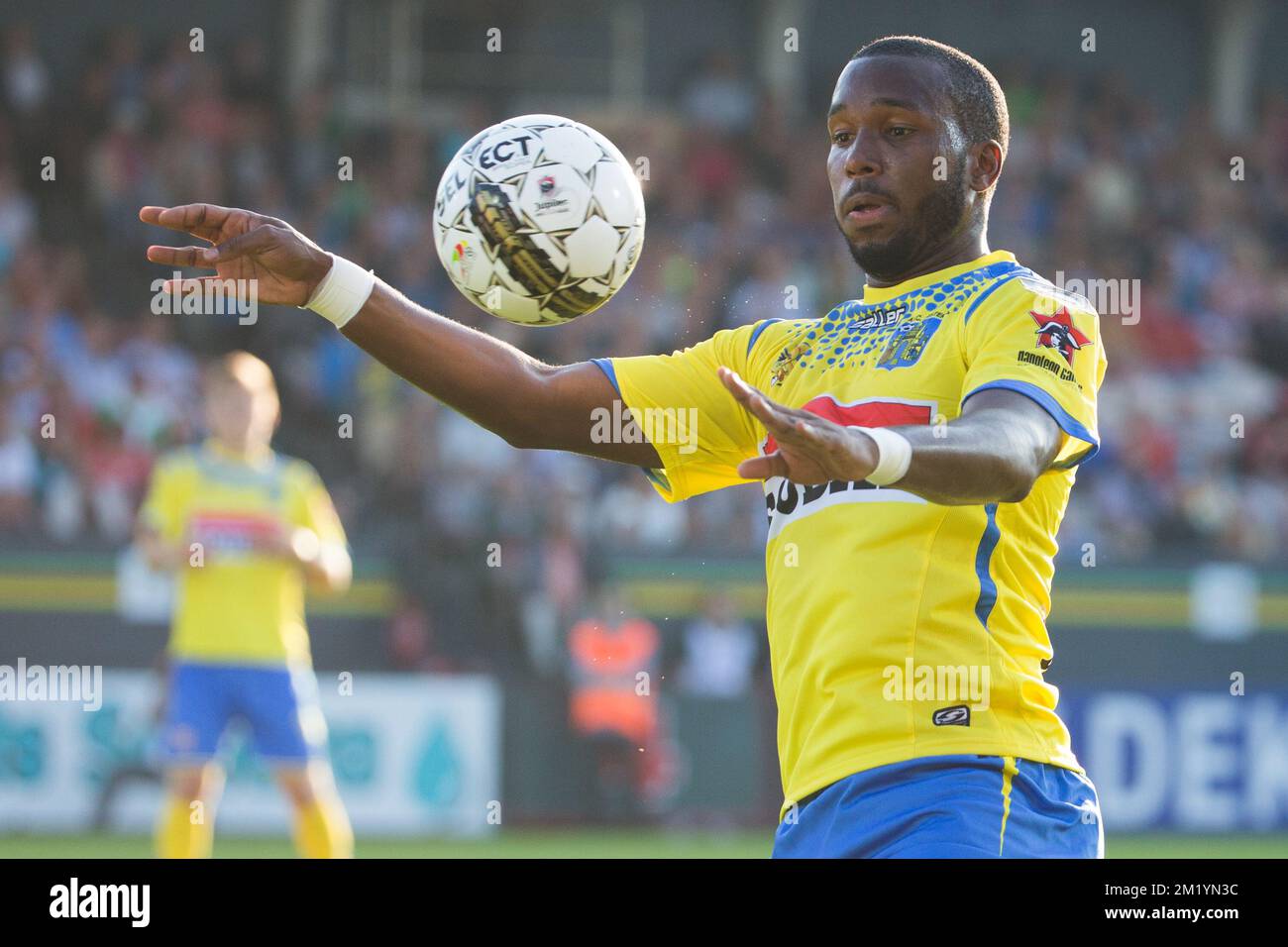 Westerlo's Khaleem Hyland pictured in action during the Jupiler Pro ...