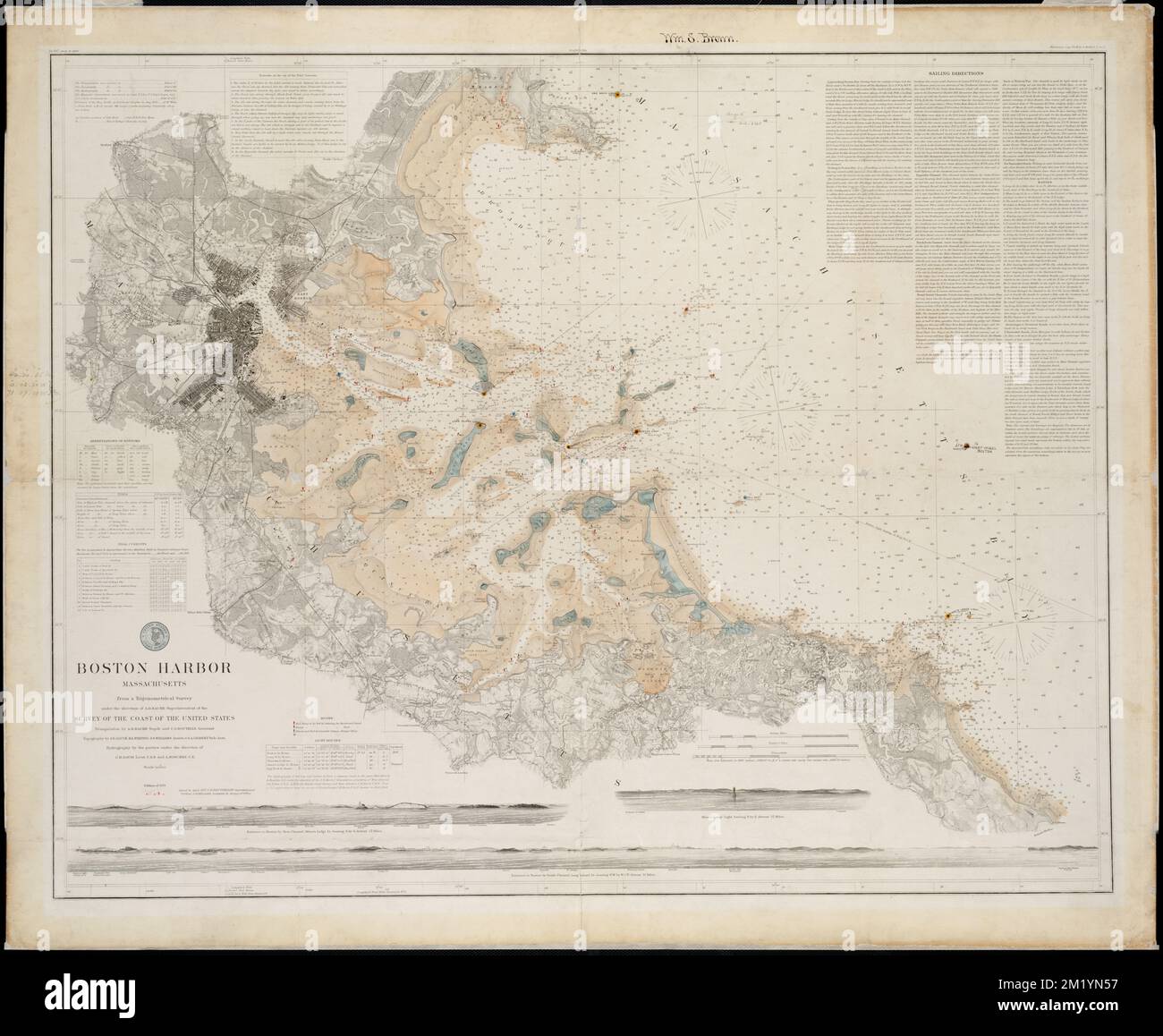 Boston Harbor, Massachusetts , Nautical charts, Massachusetts, Boston ...