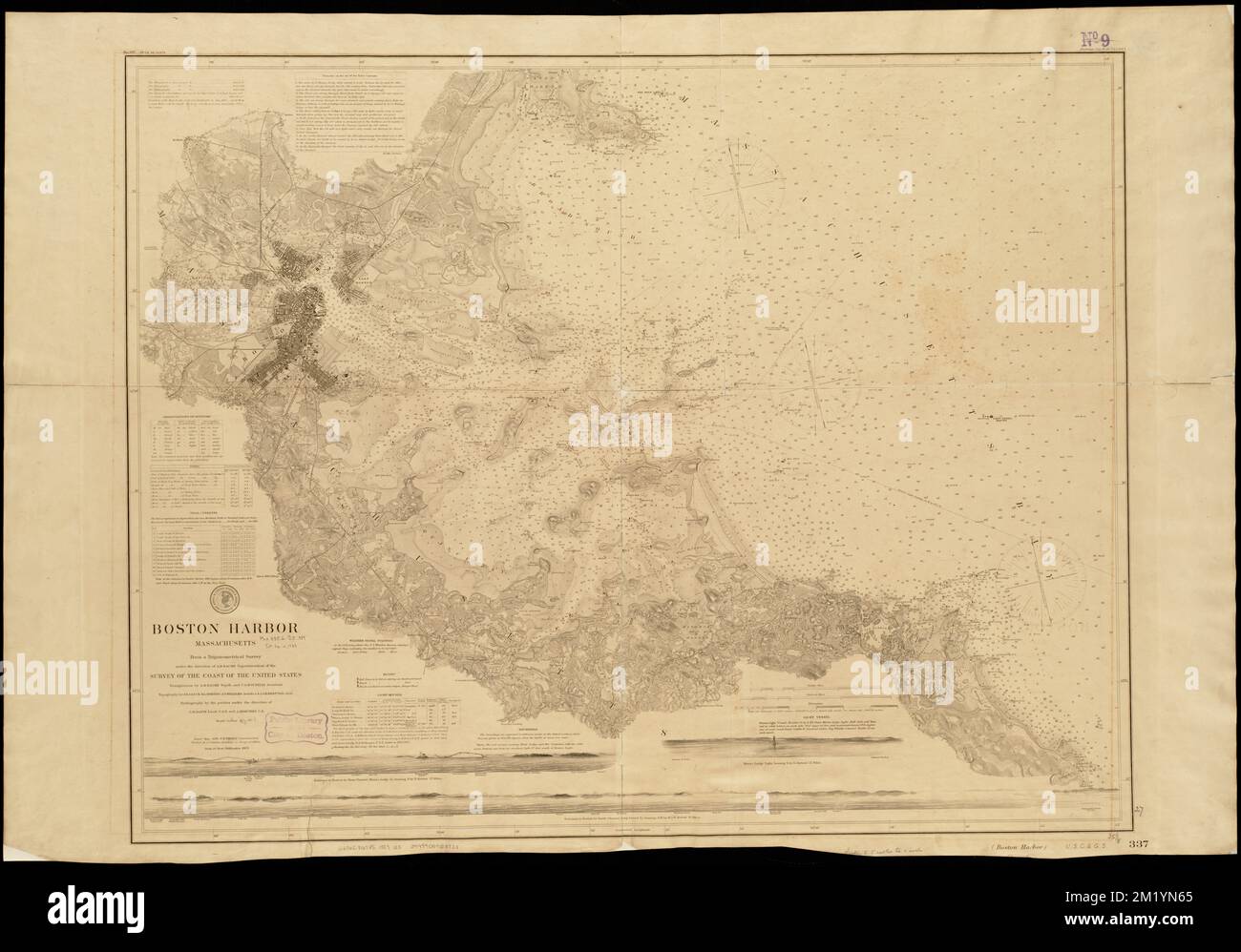Boston Harbor, Massachusetts , Nautical charts, Massachusetts, Boston ...