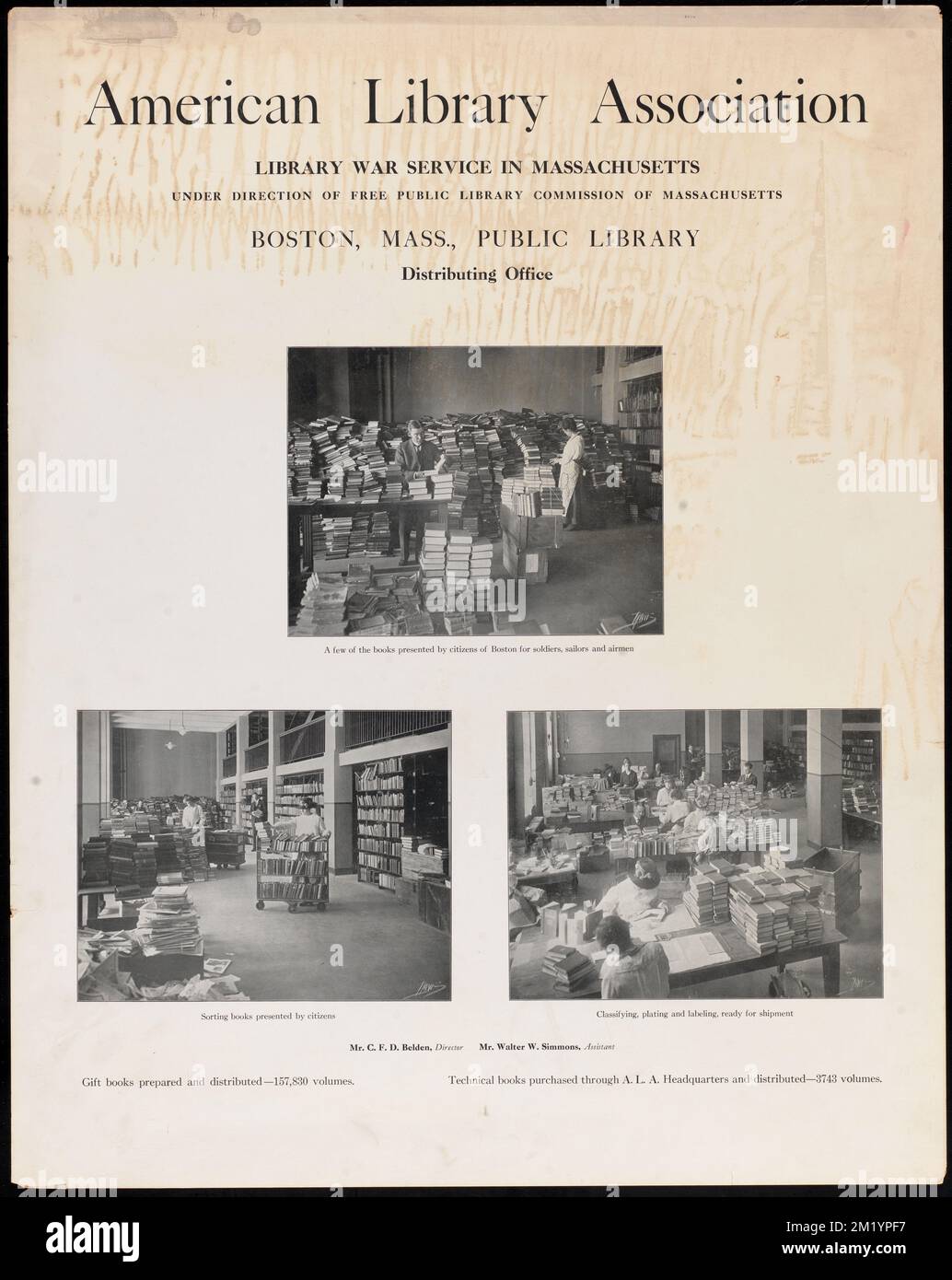 Boston, Mass., Public Library, Distributing Office , Public libraries ...
