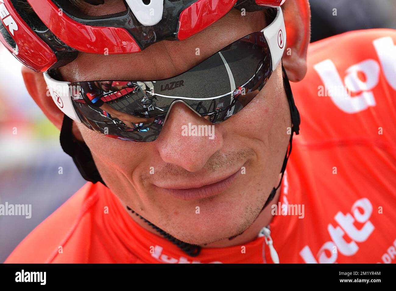 German Andre Greipel of Lotto - Soudal pictured at the start of the 3rd ...