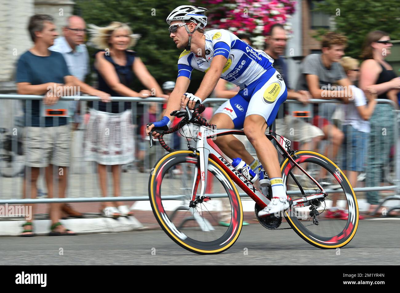 Belgian Edward Theuns of team Topsport Vlaanderen - Baloise pictured in ...