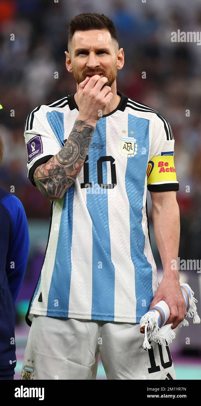 Lionel messi 2022 world cup hi-res stock photography and images - Alamy