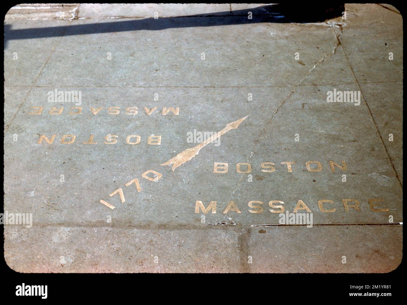Boston Massacre tablet , Historical markers, Massacres, Boston Massacre ...