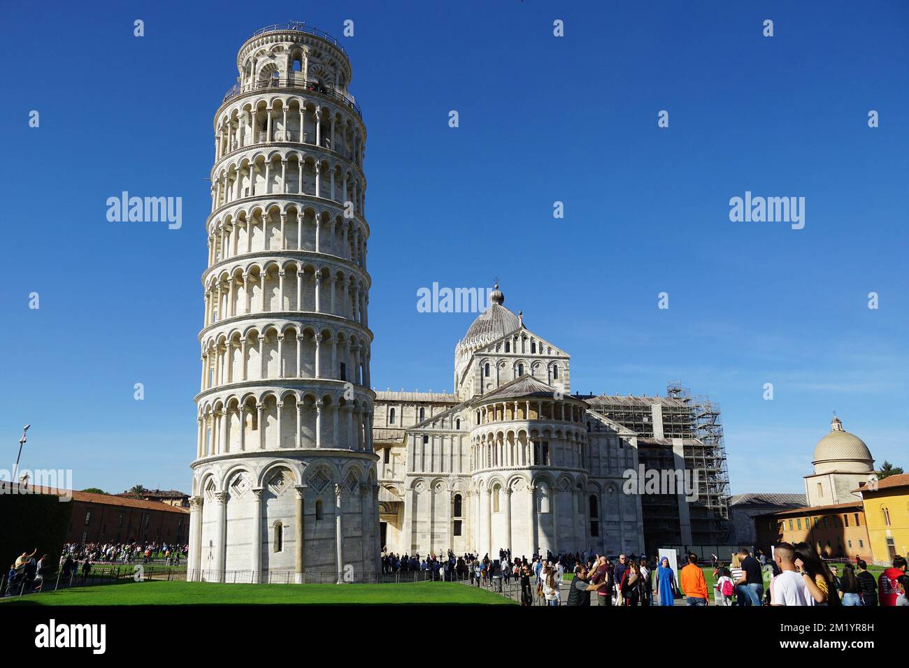 Leaning Tower and Pisa Cathedral, Piazza dei Miracoli, Square of ...