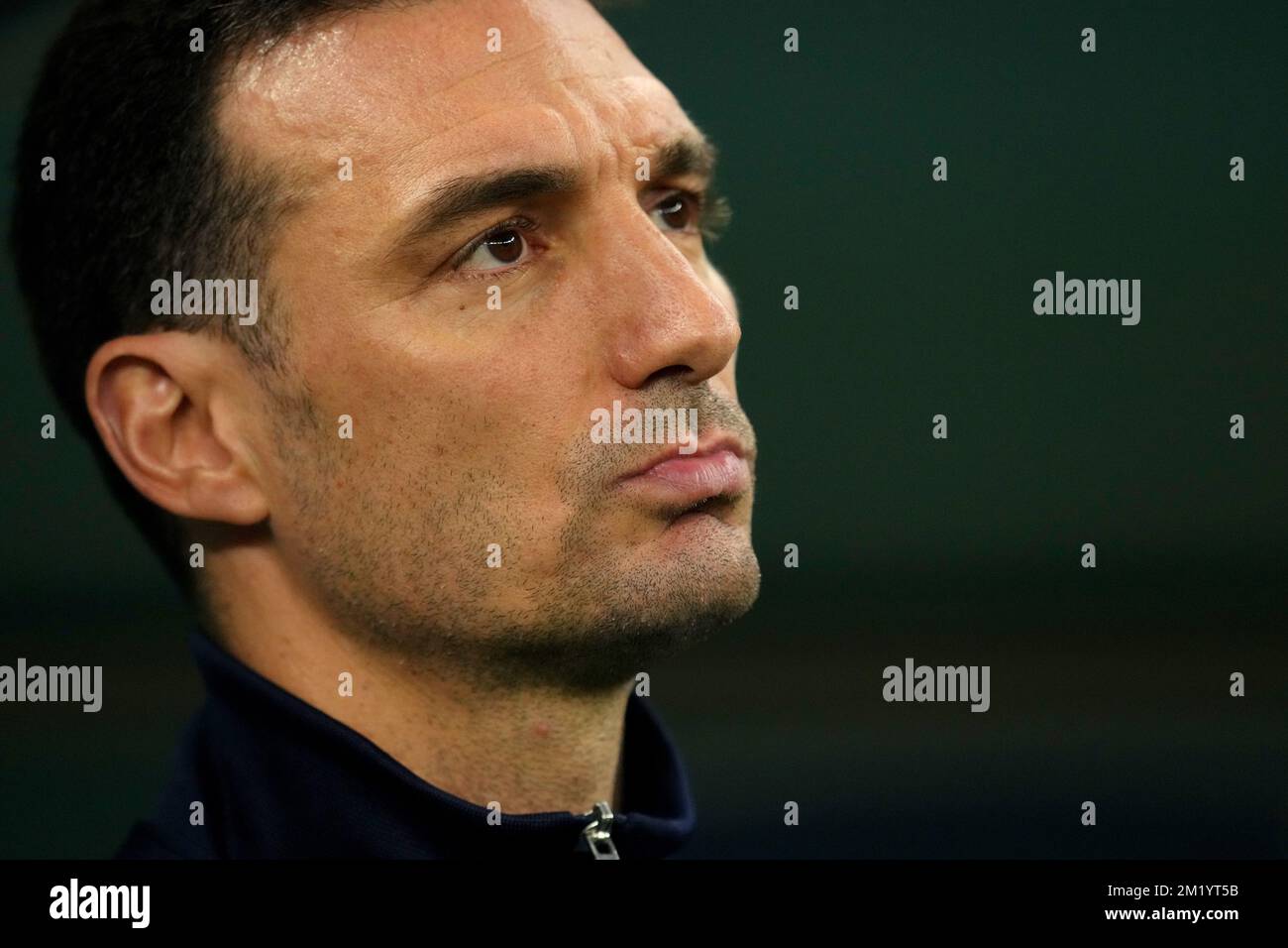 Argentina manager Lionel Scaloni during the FIFA World Cup Semi-Final ...