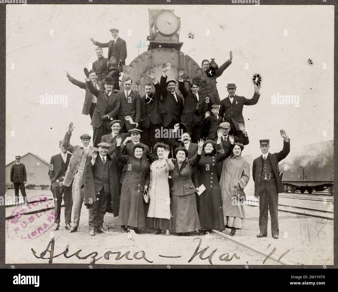 Boston Red Sox at Spring Training, Arizona , Baseball players, Railroad ...