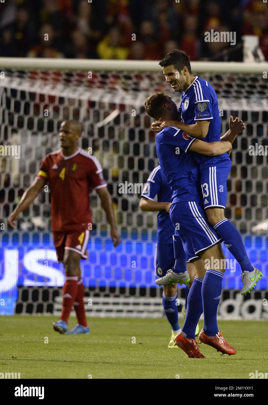 Bosnia national football team dzeko hi-res stock photography and images - Alamy