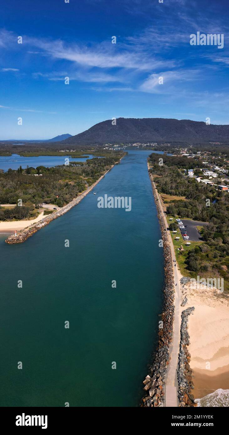 A vertical shot of North Haven, Australia Stock Photo - Alamy
