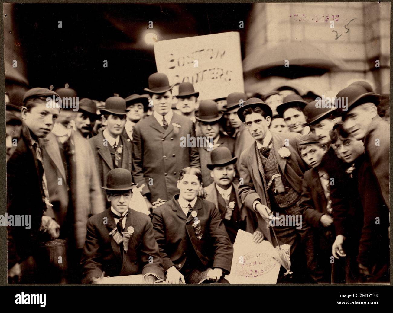The Boston Royal Rooters return from Pittsburgh, 1903 World Series ...