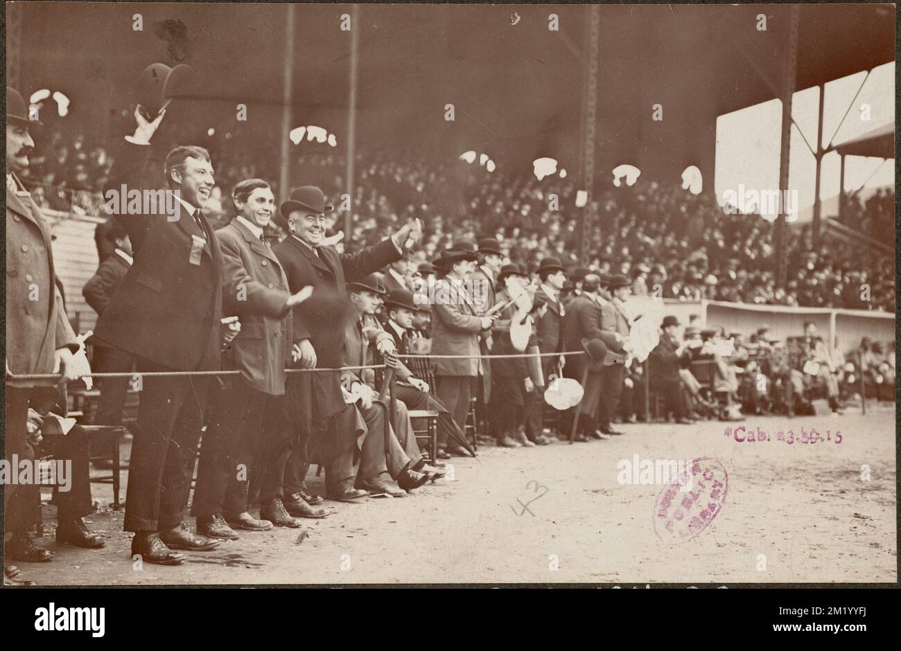 The Boston Royal Rooters at the Huntington Avenue Grounds, 1903 World ...