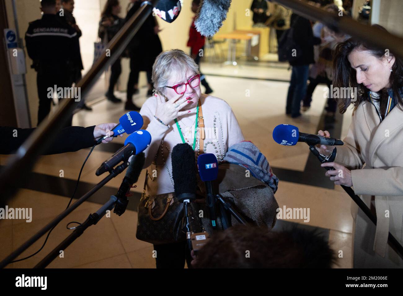 Nadege Renda, injured during the 2016 attack in Nice, addresses the ...