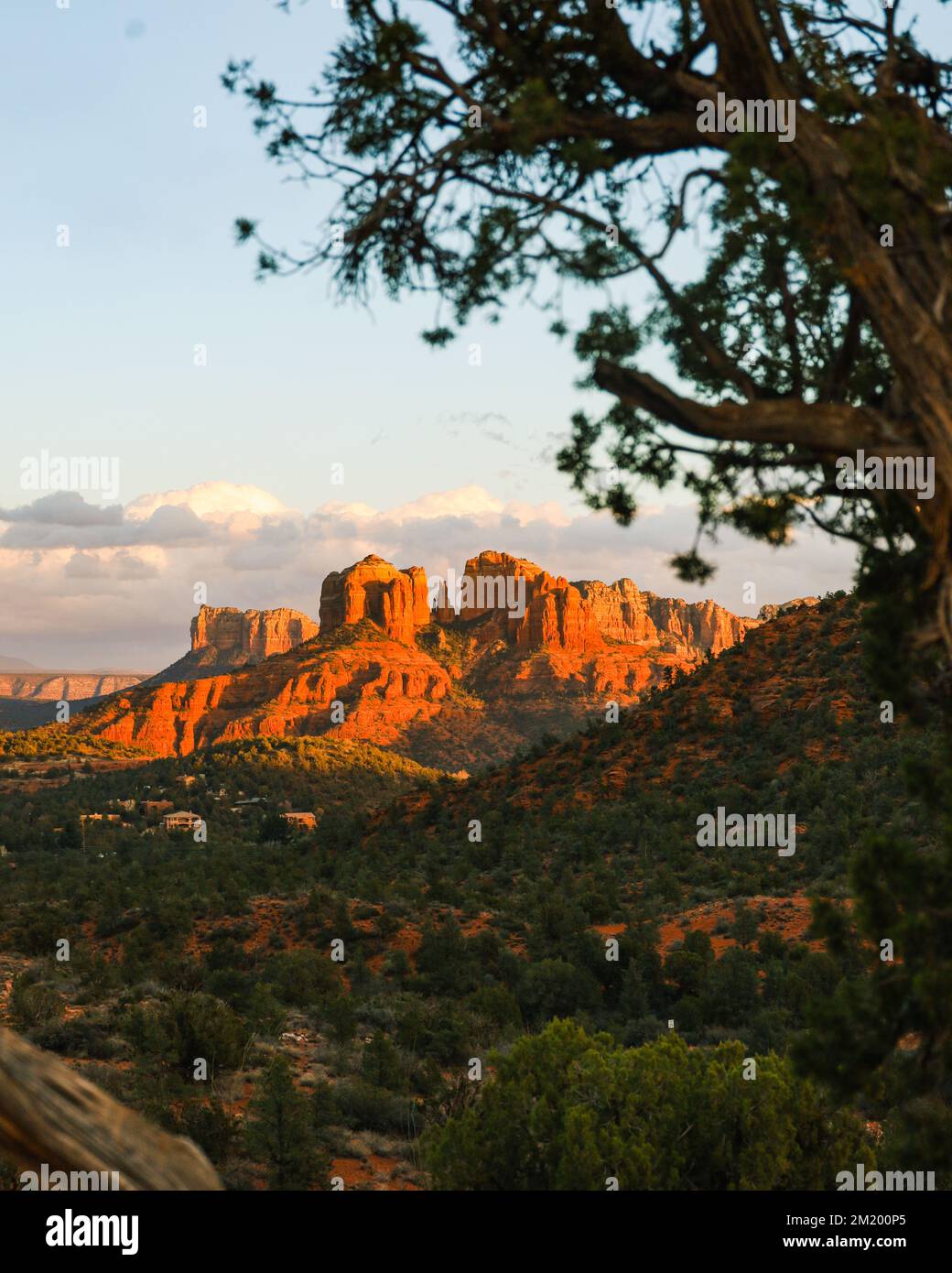 Cathedral Rocj, Sedona's most famous vortex site Stock Photo - Alamy