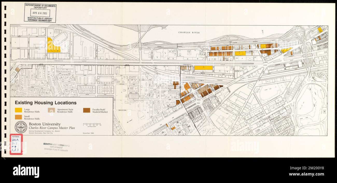 Boston University, Charles River campus master plan , Buildings ...