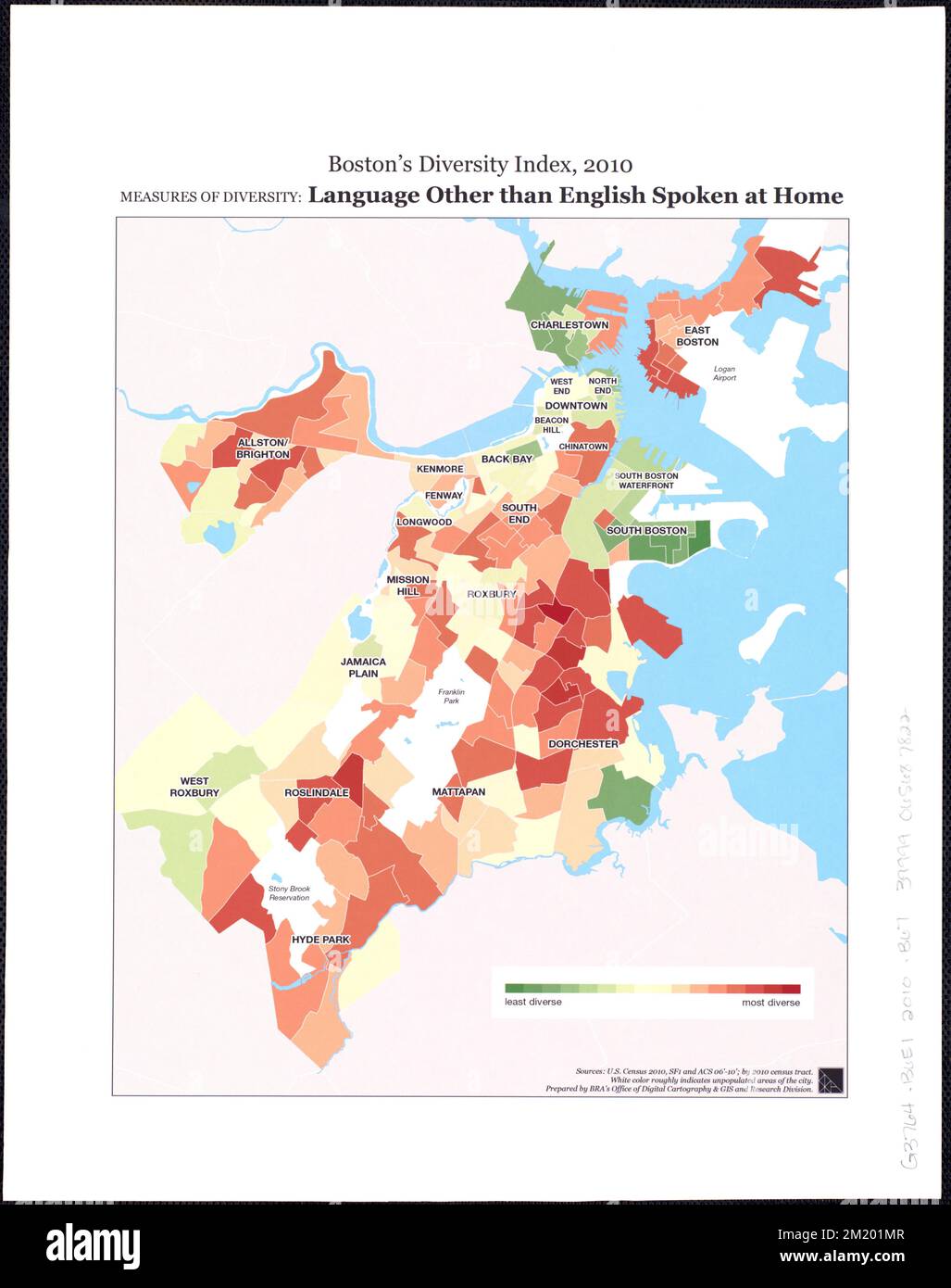 Boston's diversity index, 2010 : measures of diversity : language other ...