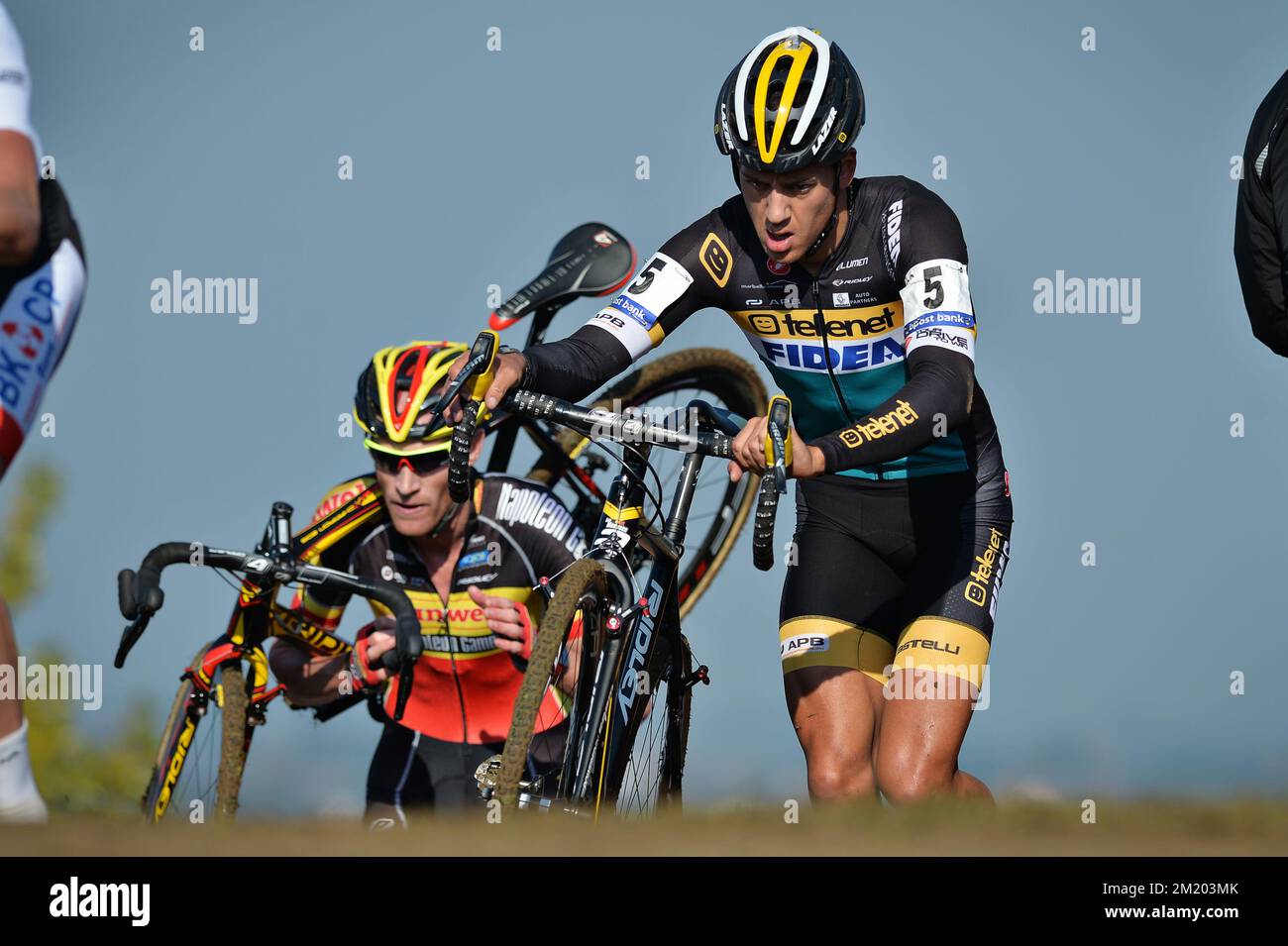 20151011 - RONSE, BELGIUM: Belgian national champion Klaas Vantornout ...