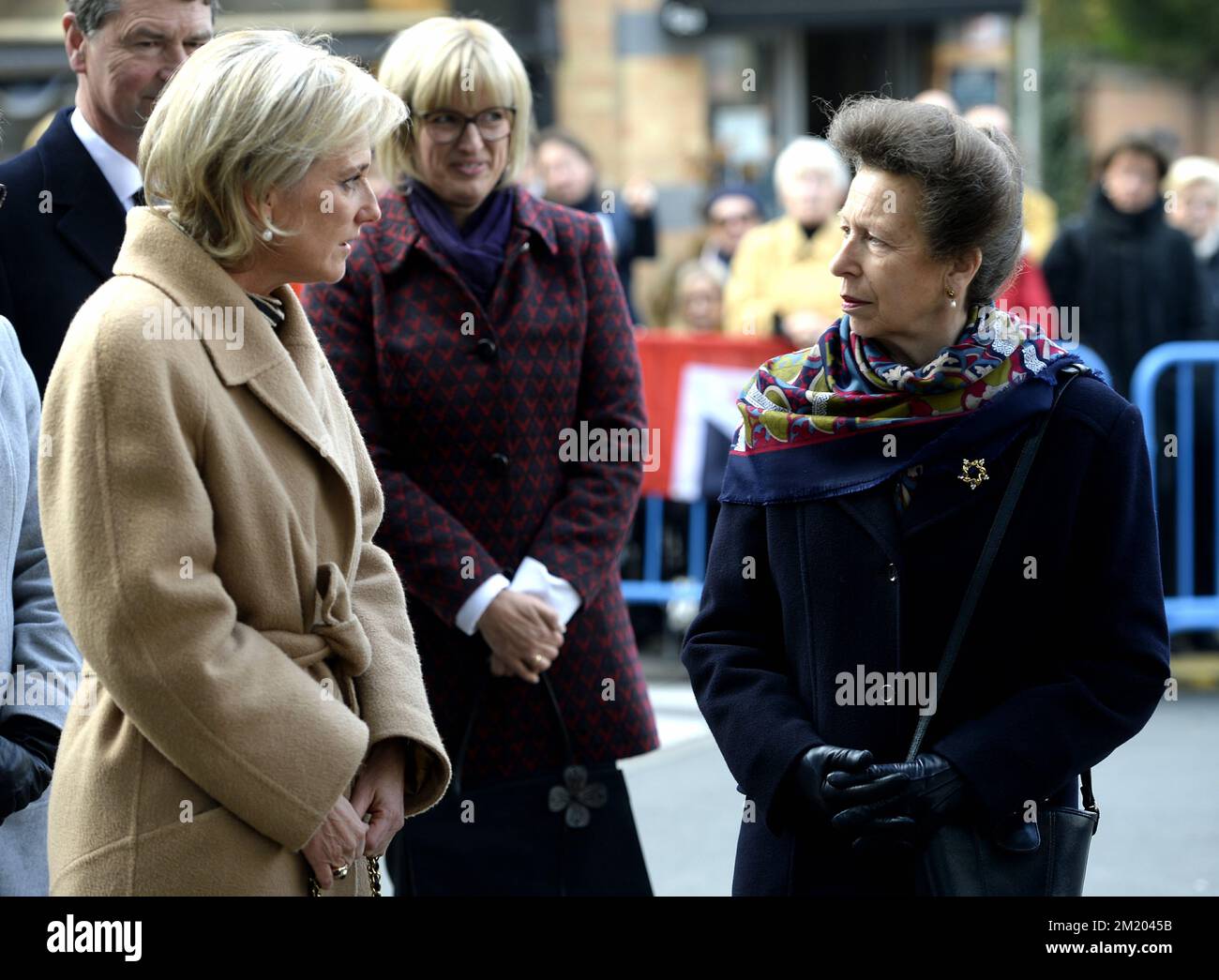 20151012 - BRUSSELS, BELGIUM: Princess Astrid of Belgium and Britain's ...